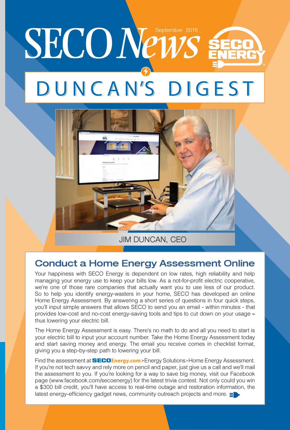 September 2016 SECO News by SECO Energy - Issuu