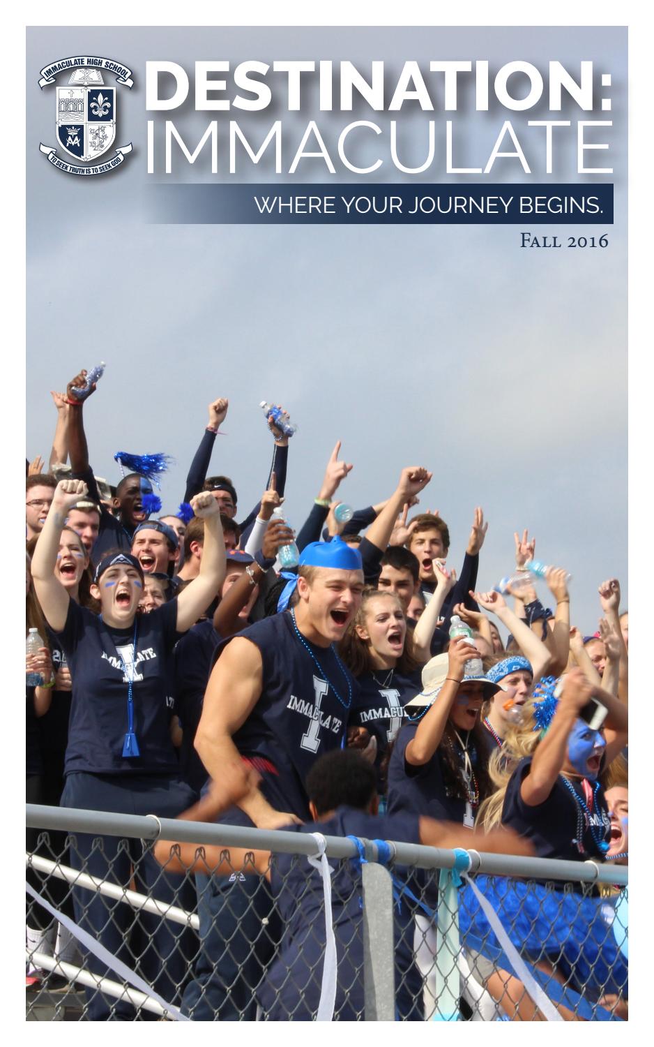 Admissions Viewbook 2016 by Immaculate High School - Issuu