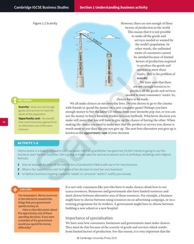 Cambridge IGCSE Business Studies: Coursebook with CD-ROM (third edition ...