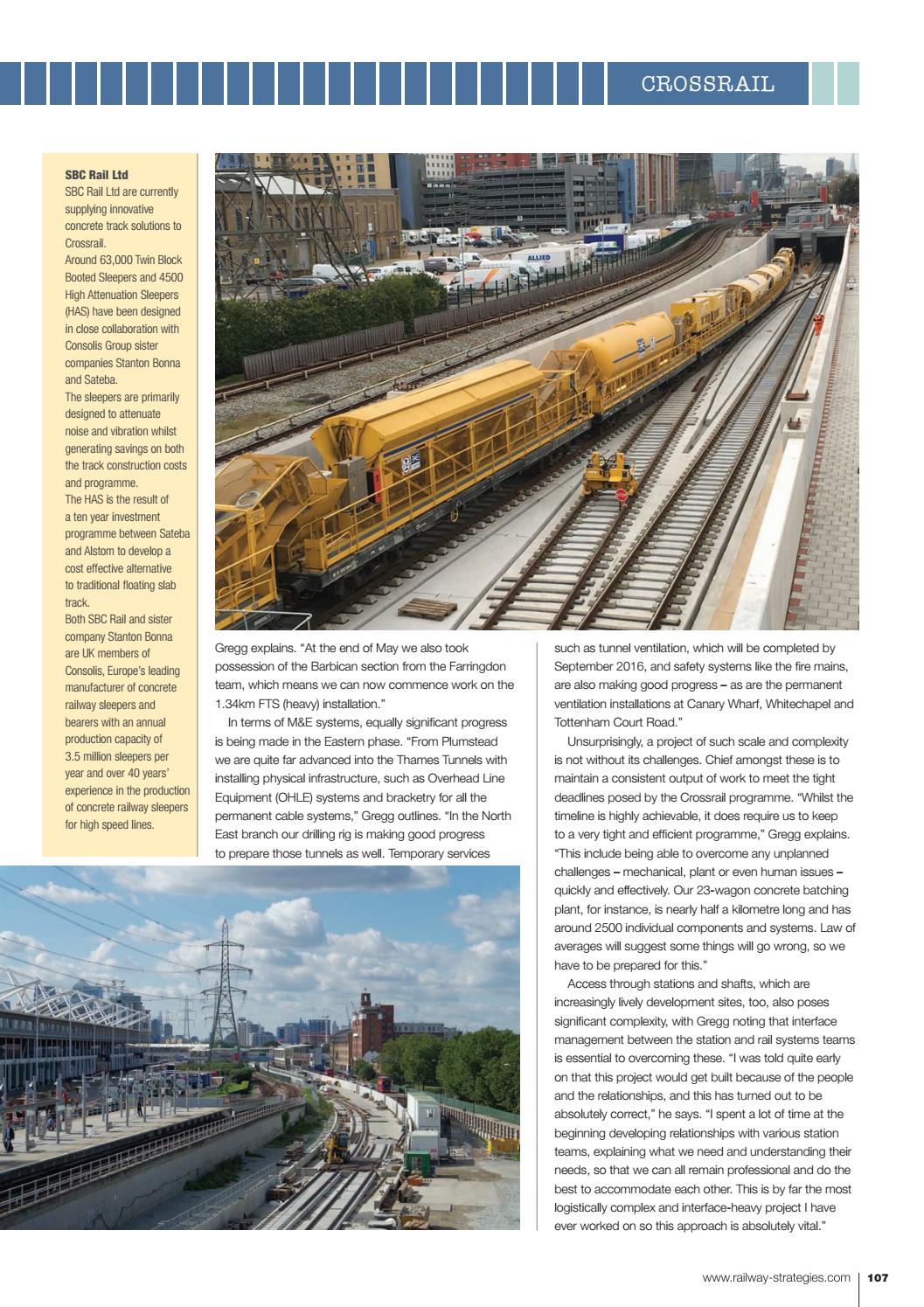 Railway Strategies Issue 133 September 2016 by Schofield Publishing Ltd ...