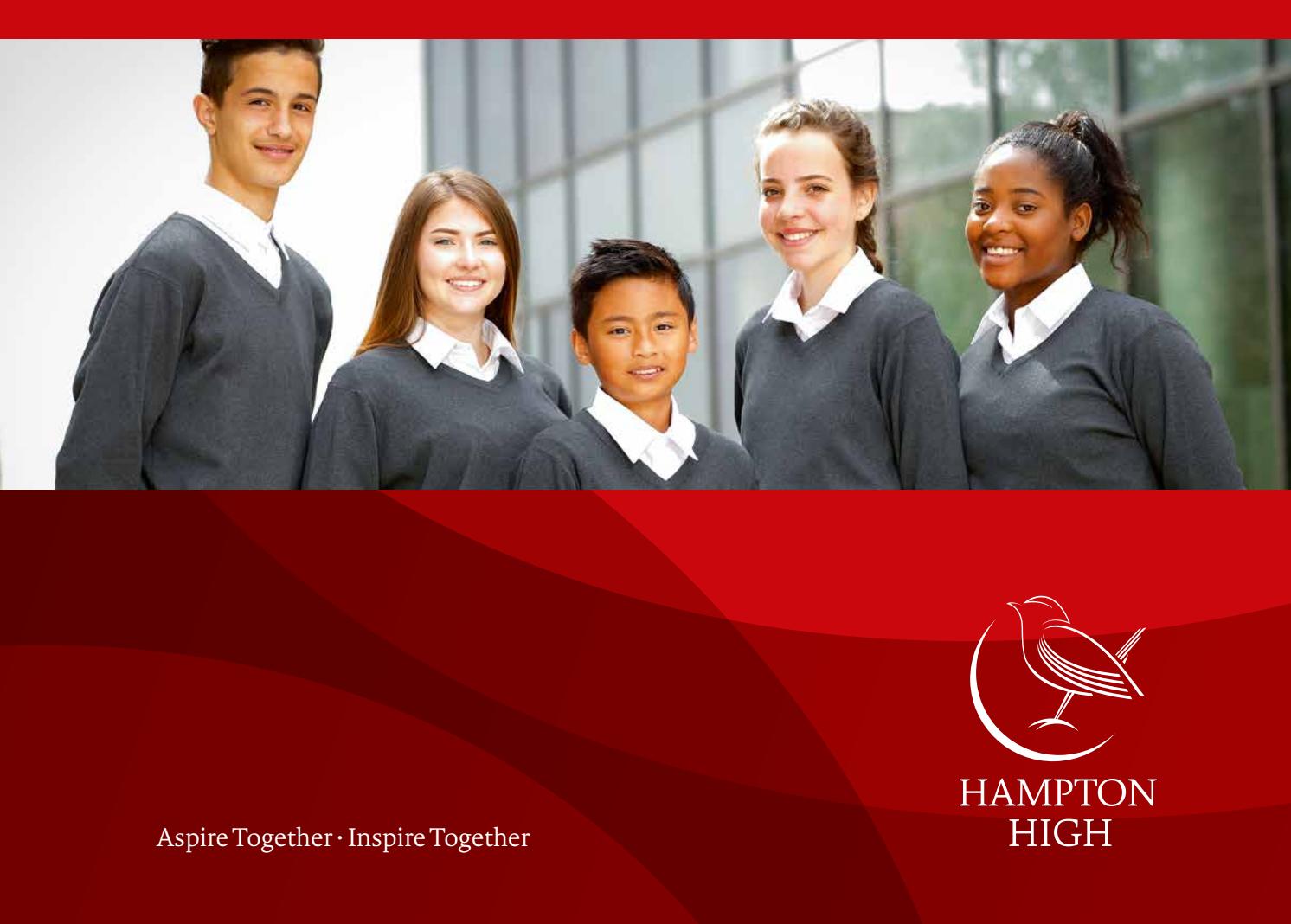 Hampton High Prospectus by Cleverbox UK Ltd - Issuu