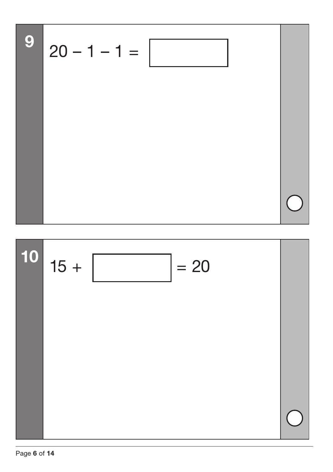 Busy Ant Maths: Test Pack 1 by Collins - Issuu