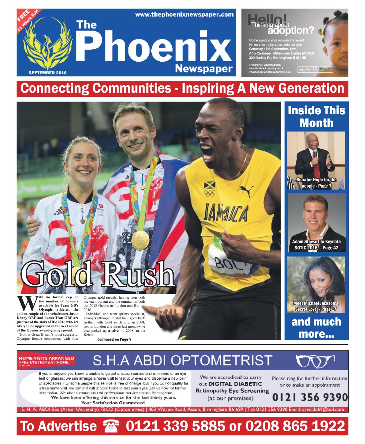 The Phoenix Newspaper - September 2016 by The Phoenix Newspaper - Issuu