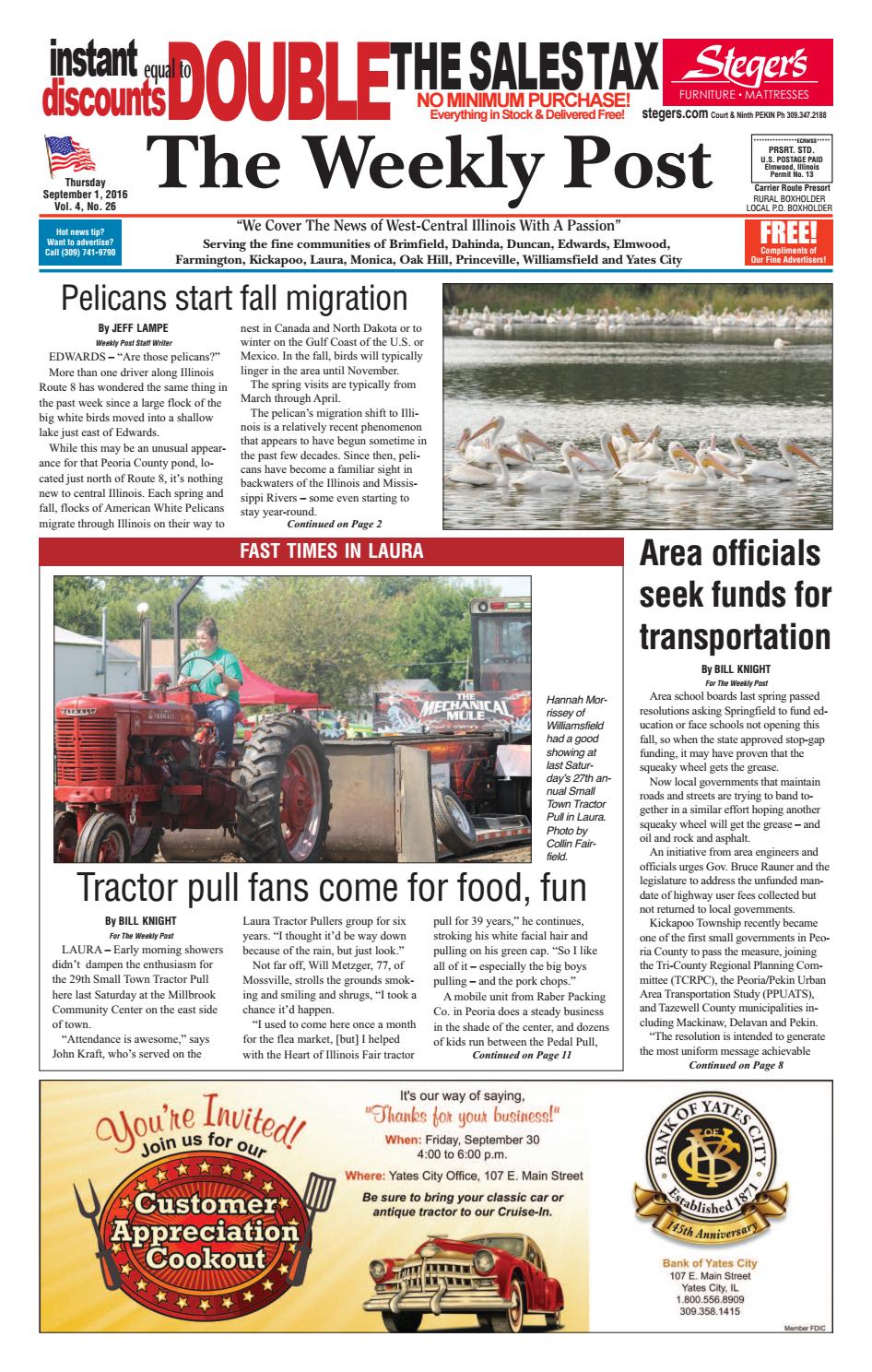 The Weekly Post 9/1/16 by The Weekly Post - Issuu