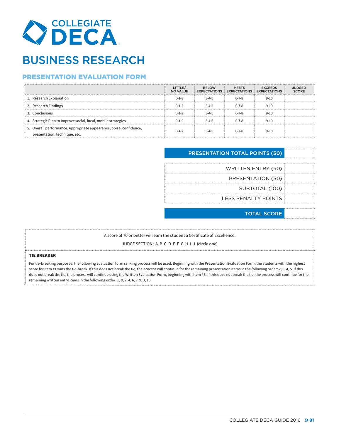 Collegiate DECA Guide 2016-17 by DECA Inc. - Issuu