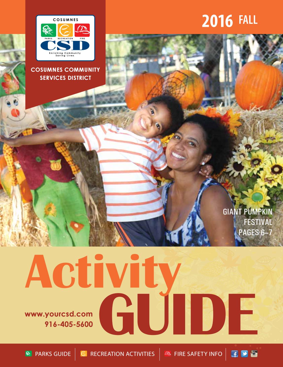 Cosumnes CSD Fall 2016 Activity Guide by Cosumnes CSD - Issuu