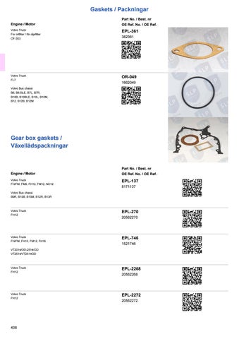 Volvo Truck and Bus Catalogue 2017 by SLP - Swedish Lorry Parts - Issuu