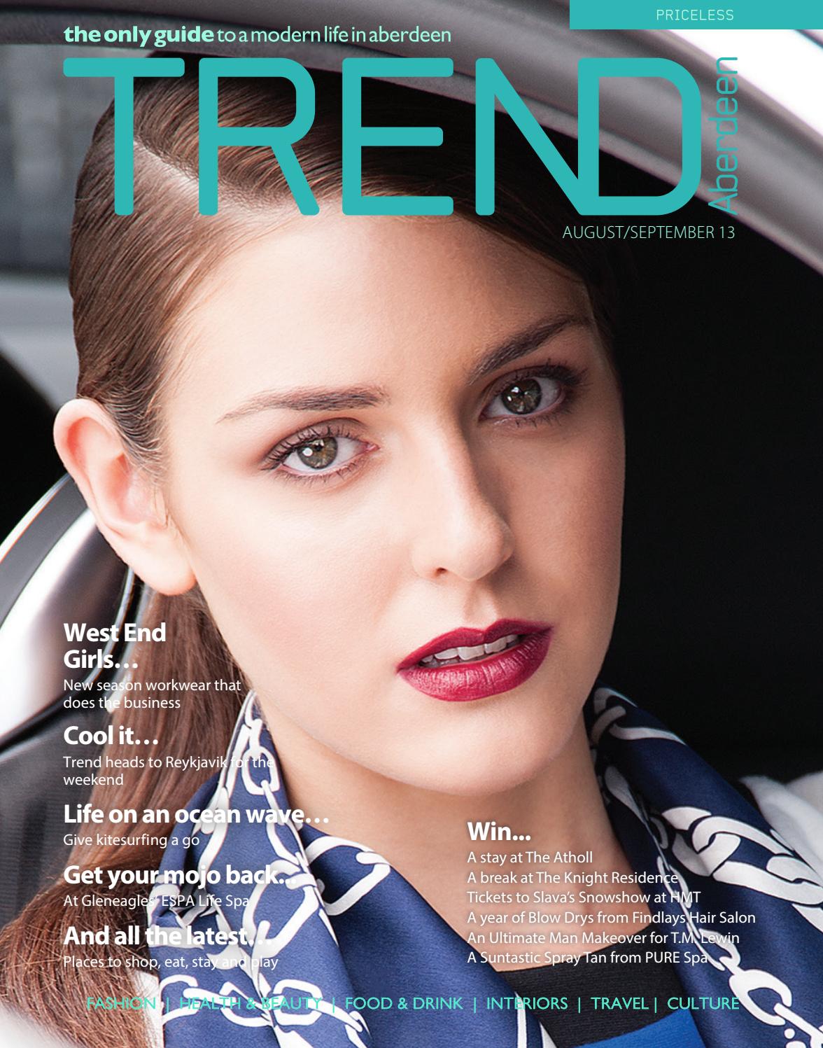 Trend Magazine Aug/Sept 2013 by Trend Productions Ltd. - Issuu