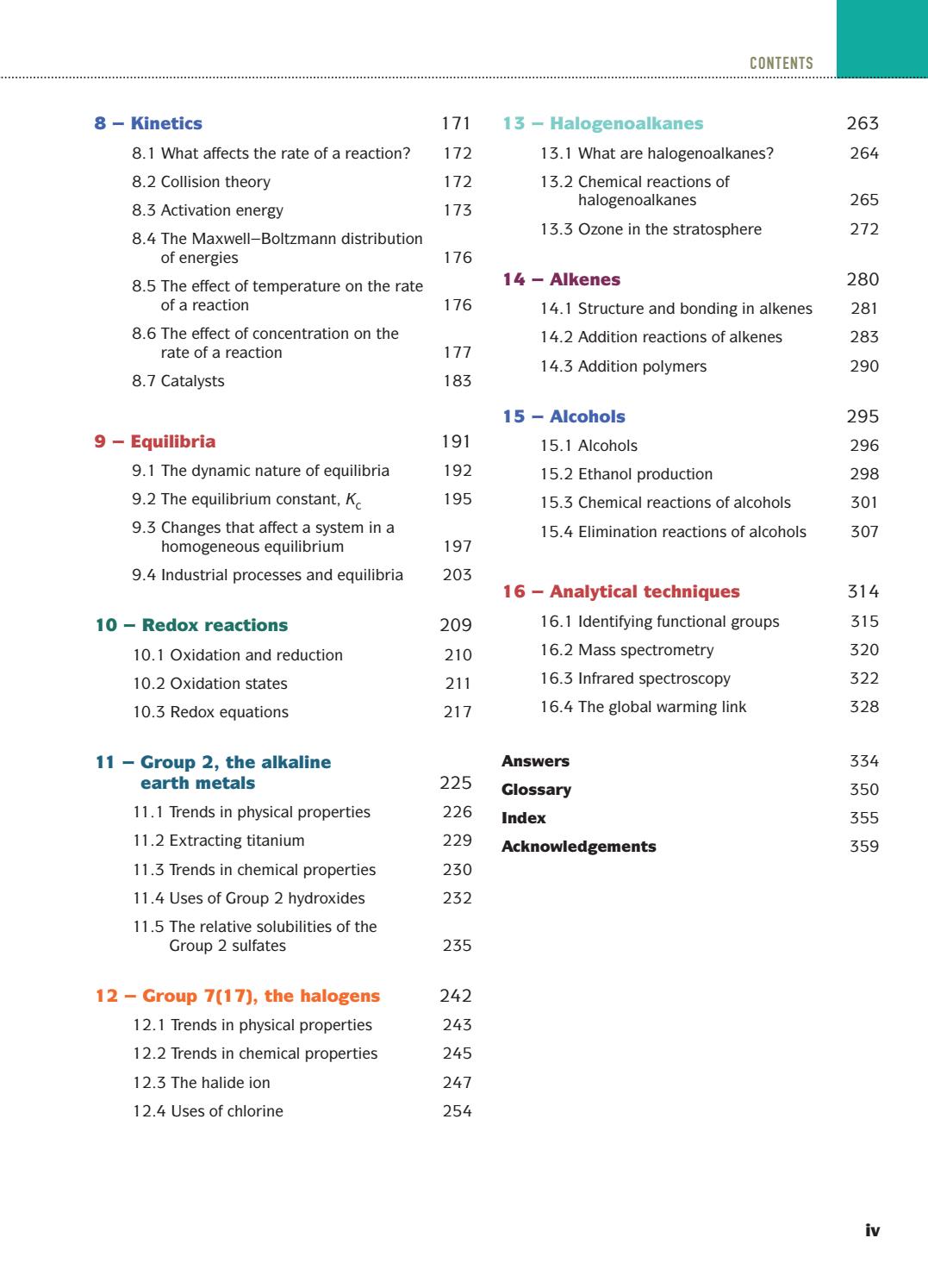 AQA A-level Chemistry: Year 1 and AS Student Book by Collins - Issuu