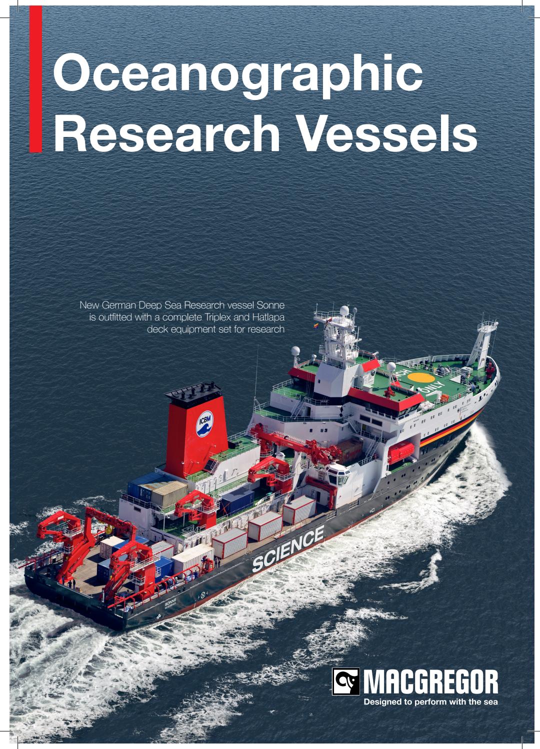 Research vessels brochure by Cargotec - Issuu