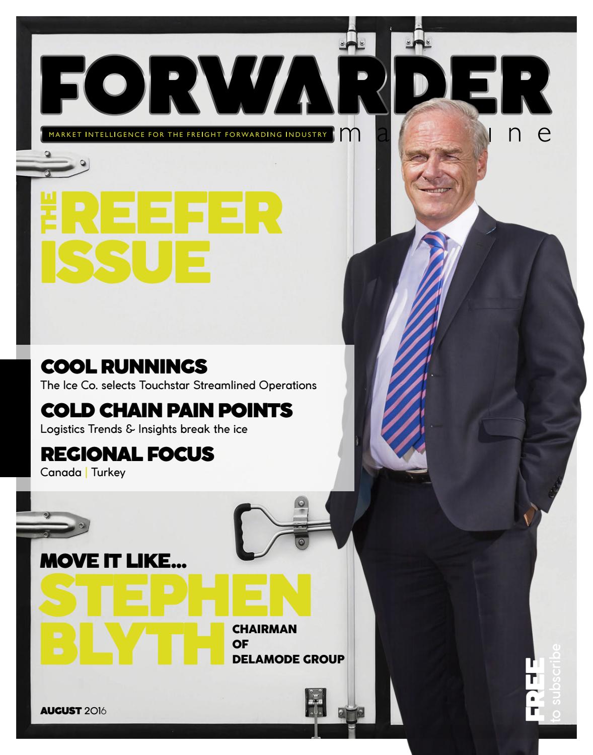 FORWARDER magazine August 2016 'Reefer' by Freight Solutions - Issuu