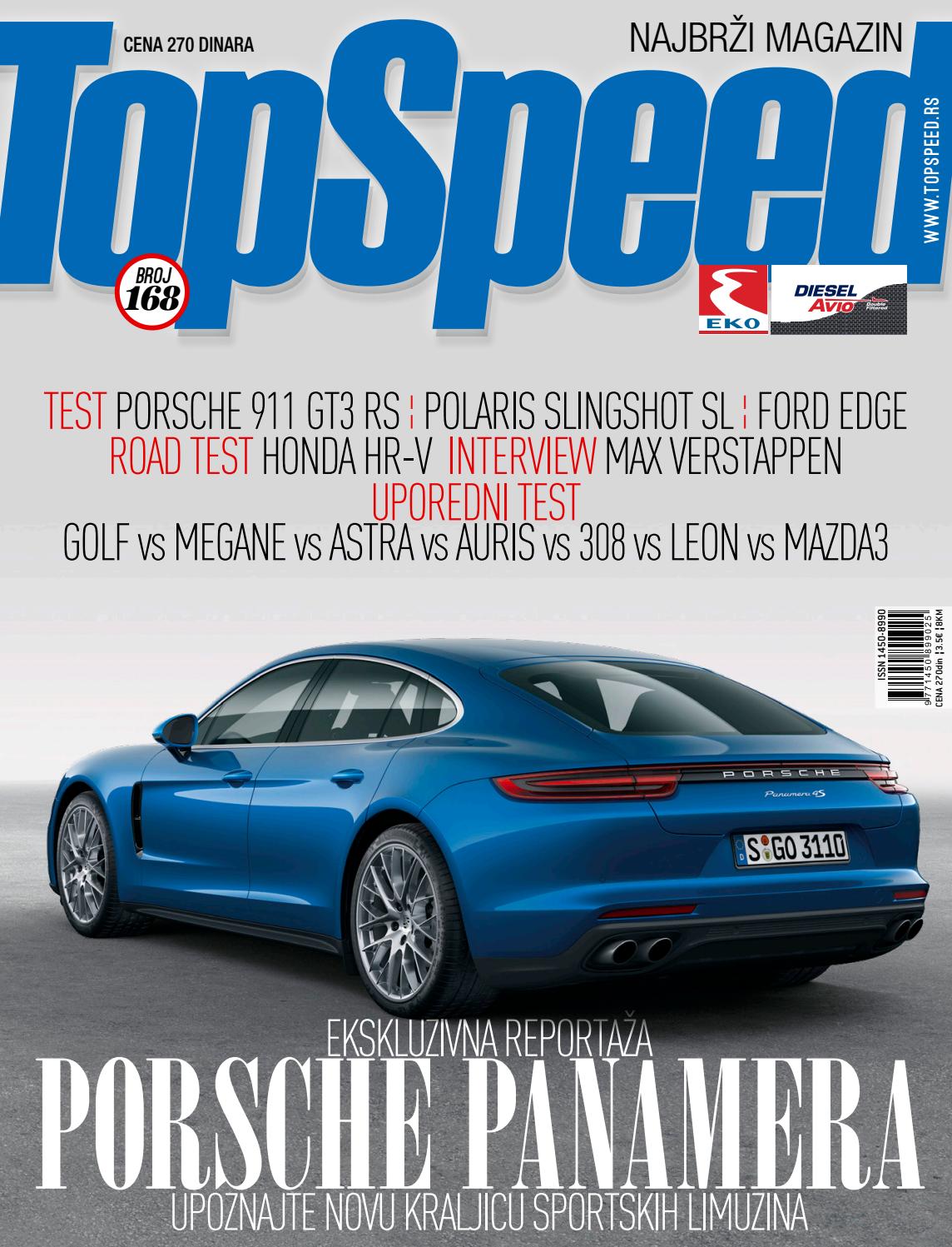 TopSpeed 168 by TopSpeed magazin (sadržaj) - Issuu