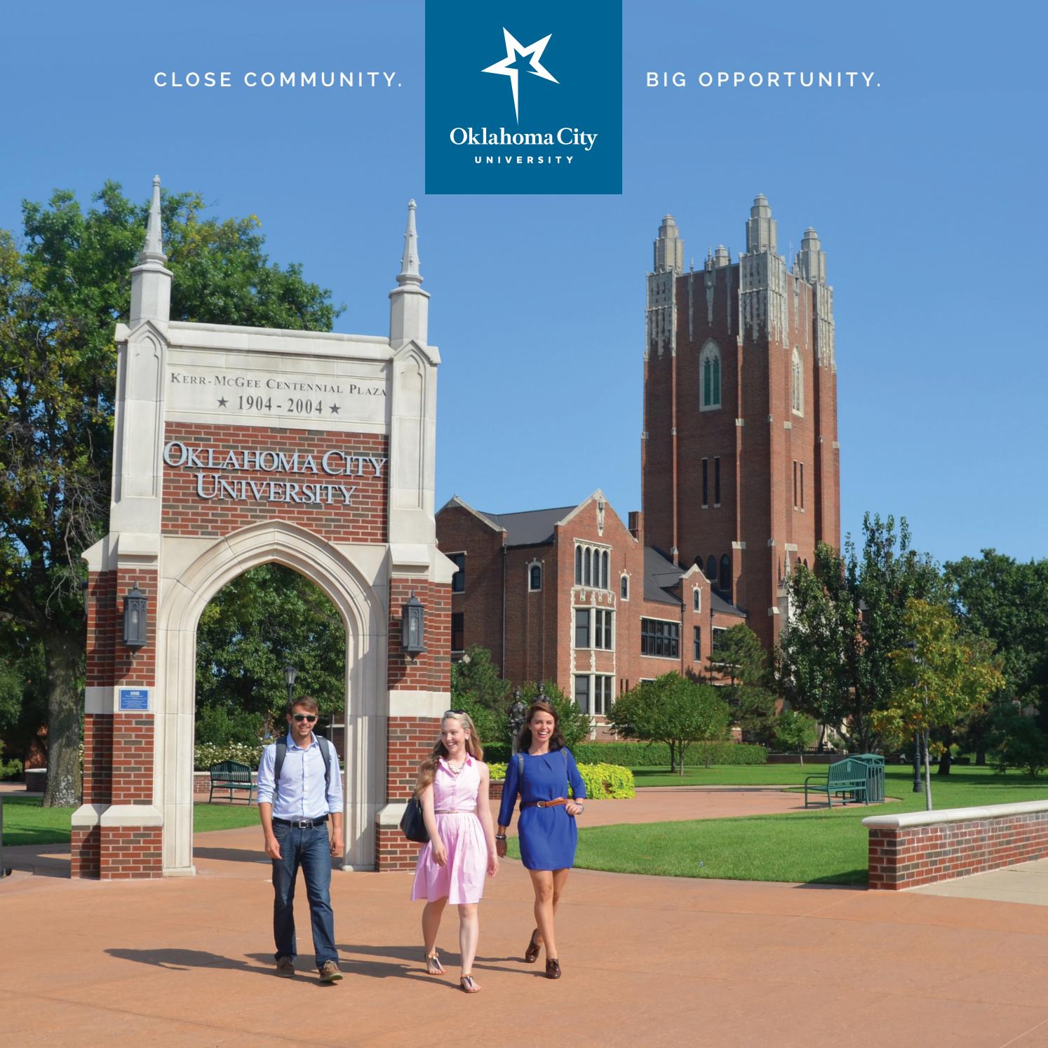 2016 Undergraduate Viewbook by Oklahoma City University - Issuu
