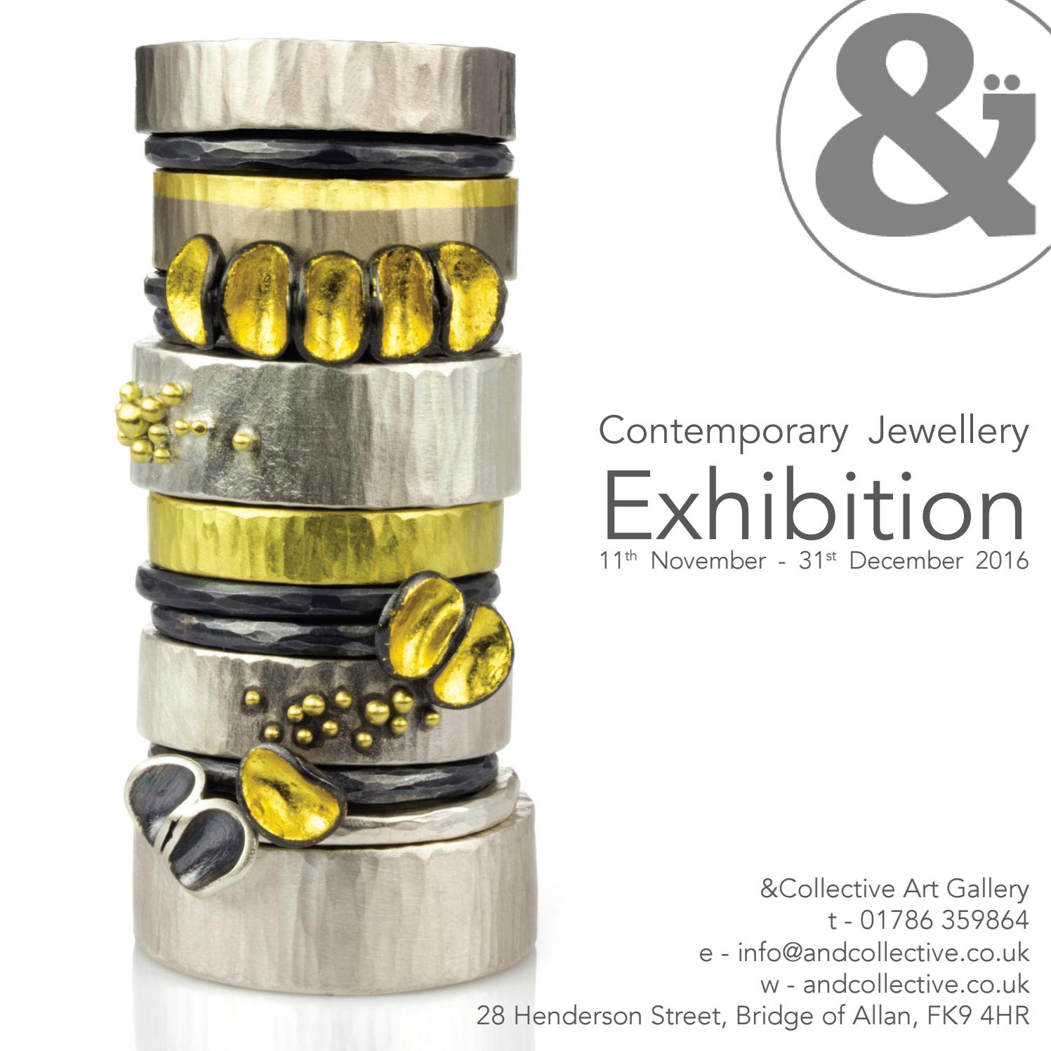 Contemporary Jewellery Exhibition Brochure 2016 by &Gallery - Issuu
