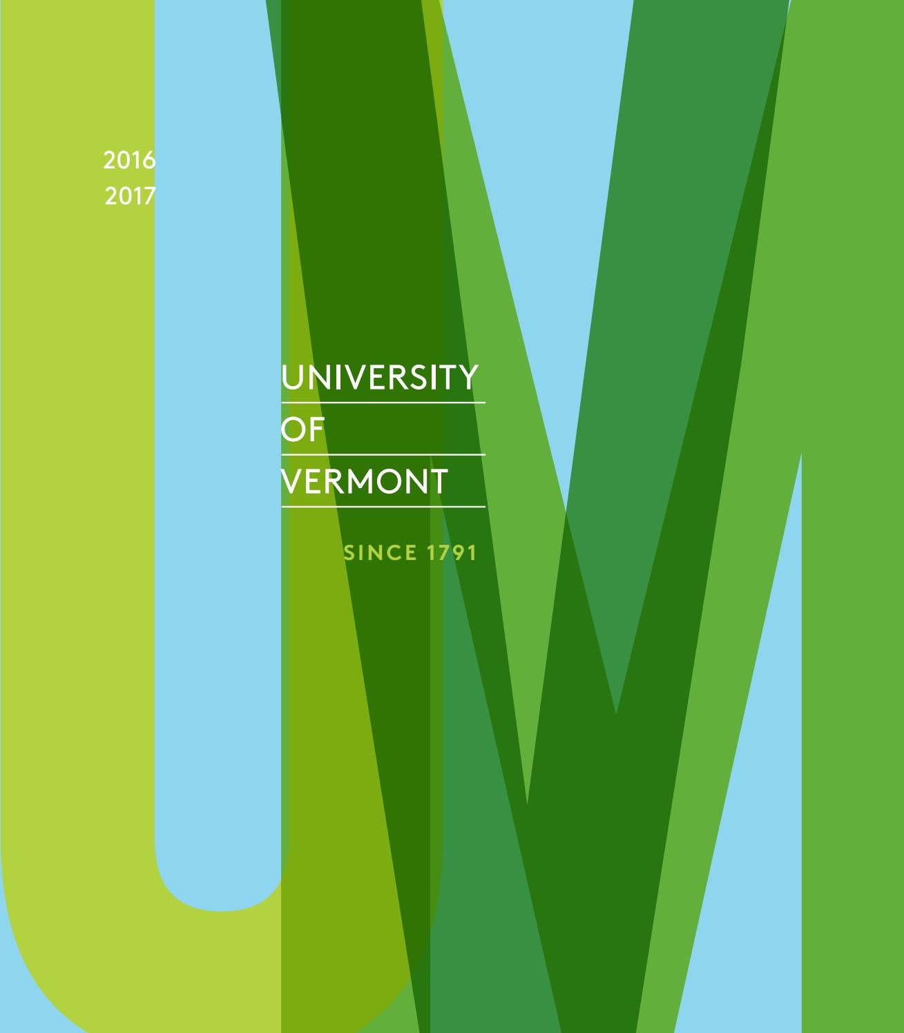 UVM Mini View Book by University of Vermont - Issuu