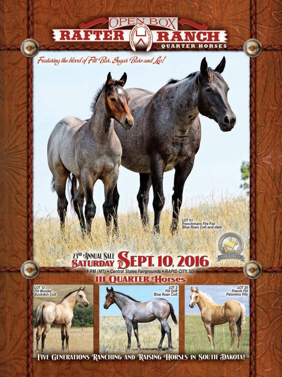 Open Box Rafter Ranch 23rd Annual Sale by LivestockDirect - Issuu