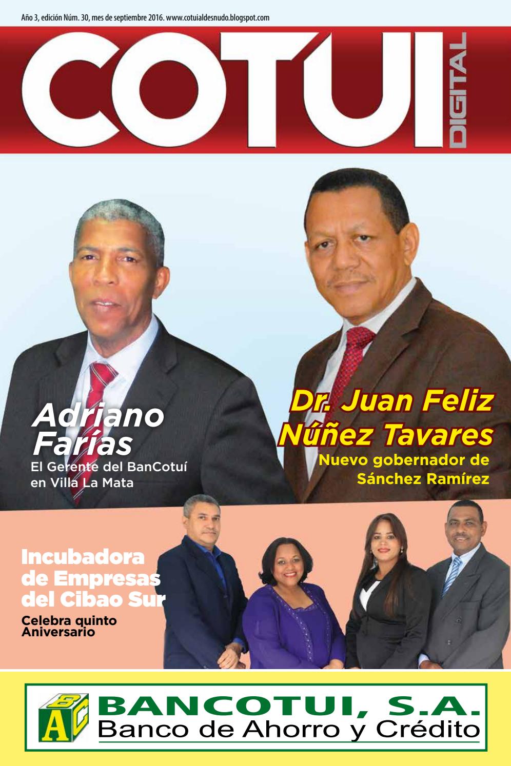 Cotui Digital edicion septiembre ya esta circulando by Cotuidigital Net ...