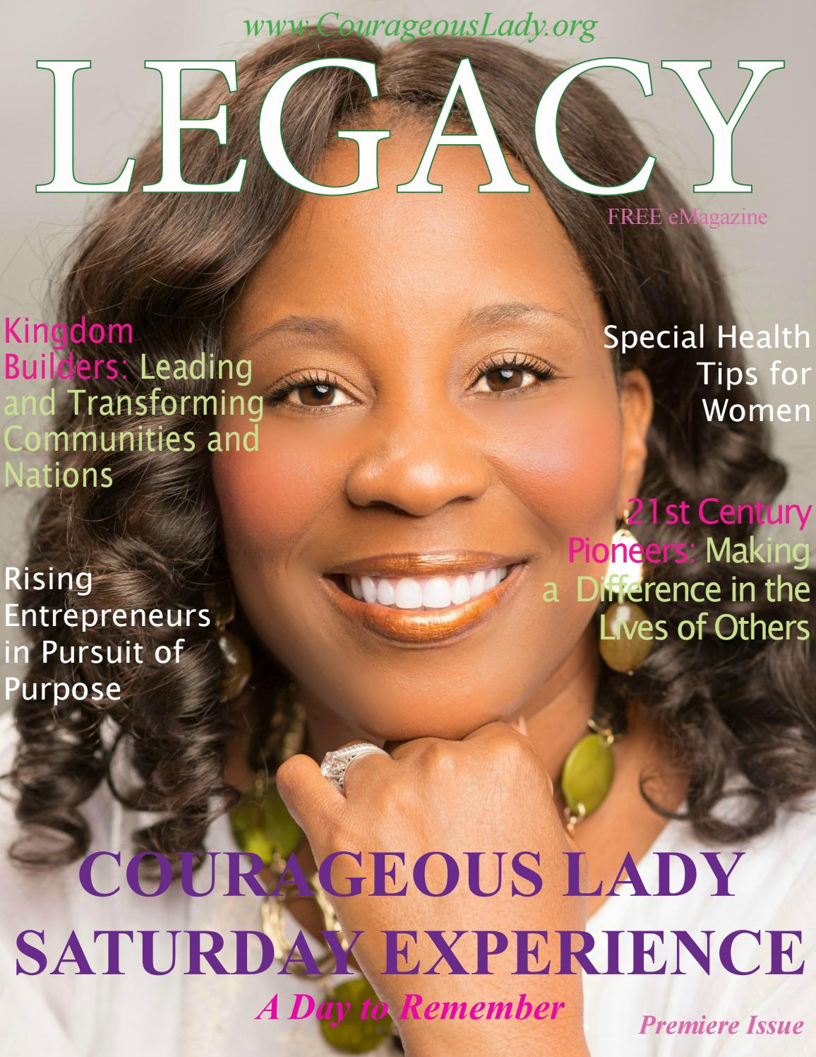 LEGACY Magazine Premiere Issue by LEGACY eMagazine - Issuu