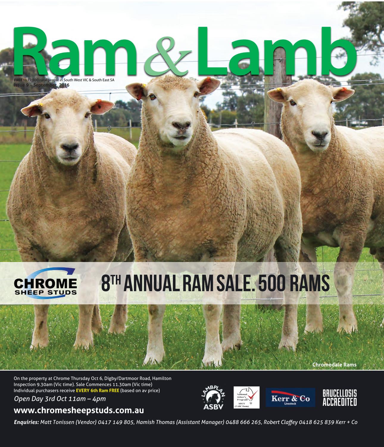 Ram & Lamb 2016 by Crocmedia Lifestyle1 - Issuu