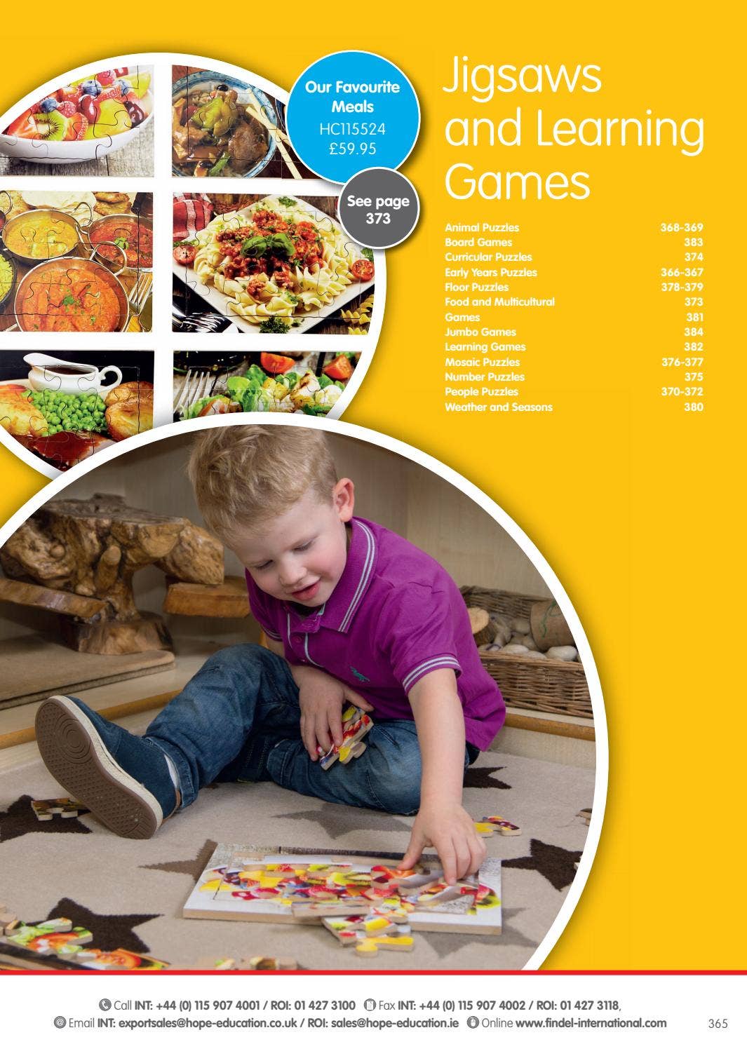 Early Years International 2016/17 Jigsaws & Games by Findel Ltd - Issuu