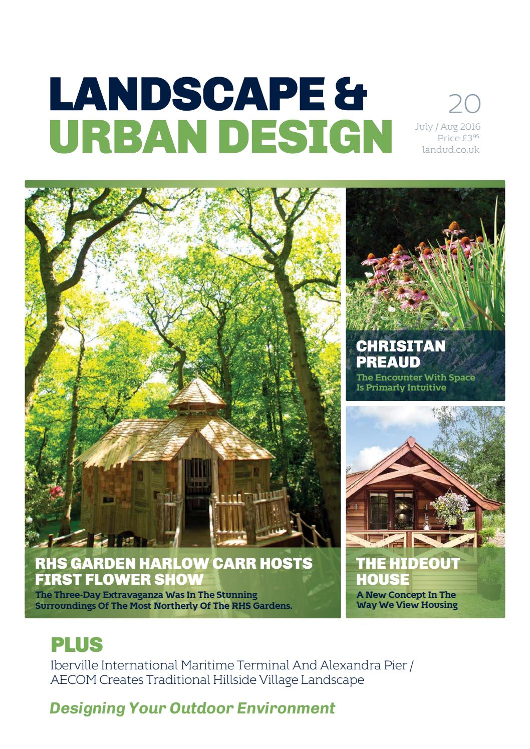 Landscape & Urban Design - Issue 20 2016 by MH Media Global - Issuu