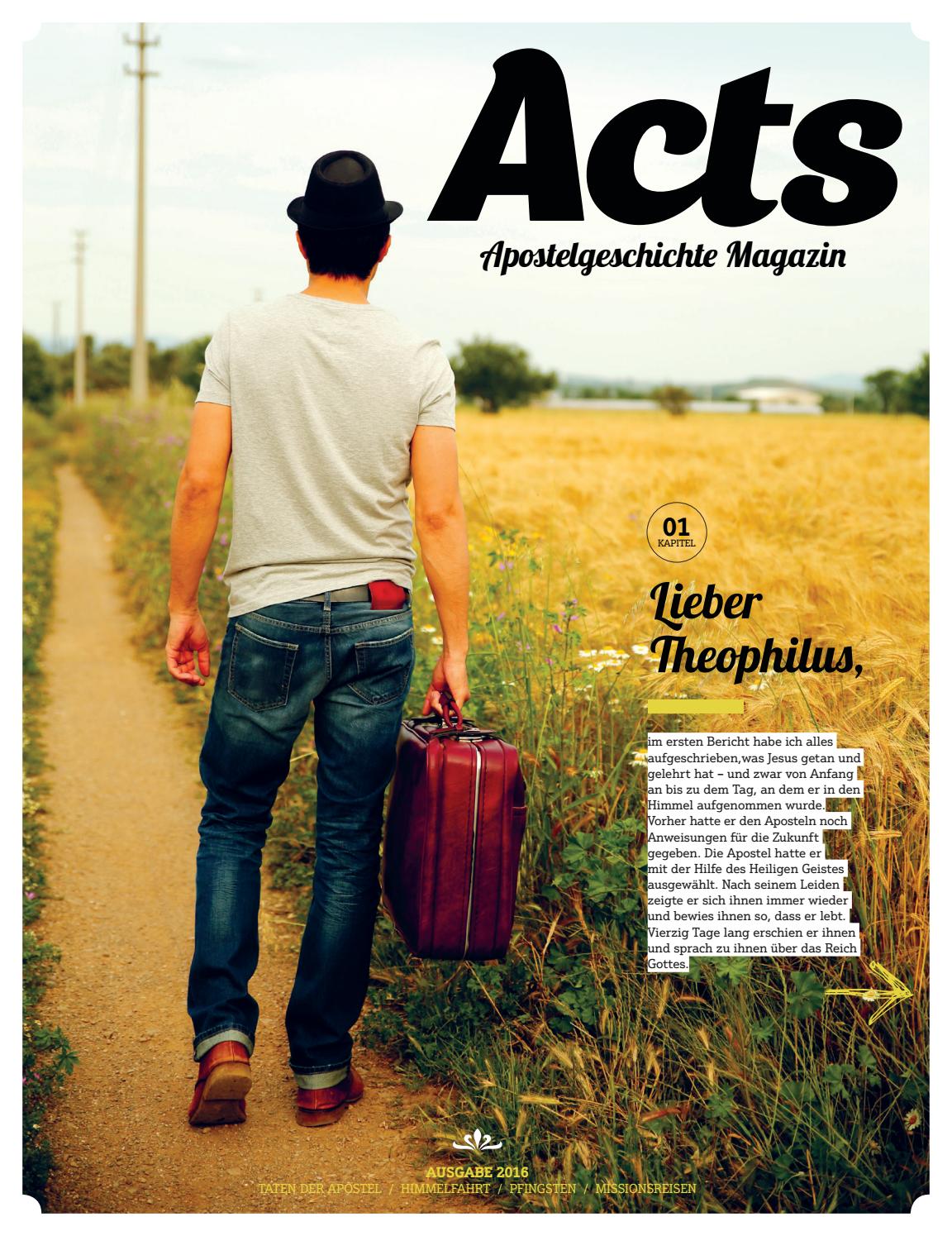 Acts Apostelgeschichte Magazin by Mediegruppen design:kommunikation - Issuu