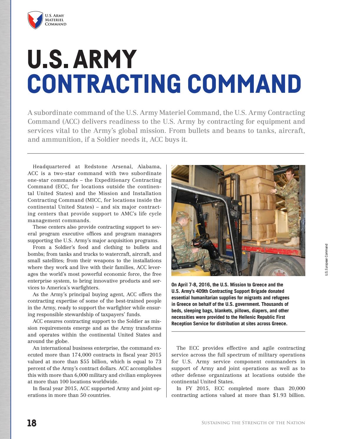 U.S. Army Materiel Command Resource Guide 2016-2017 by Faircount Media ...