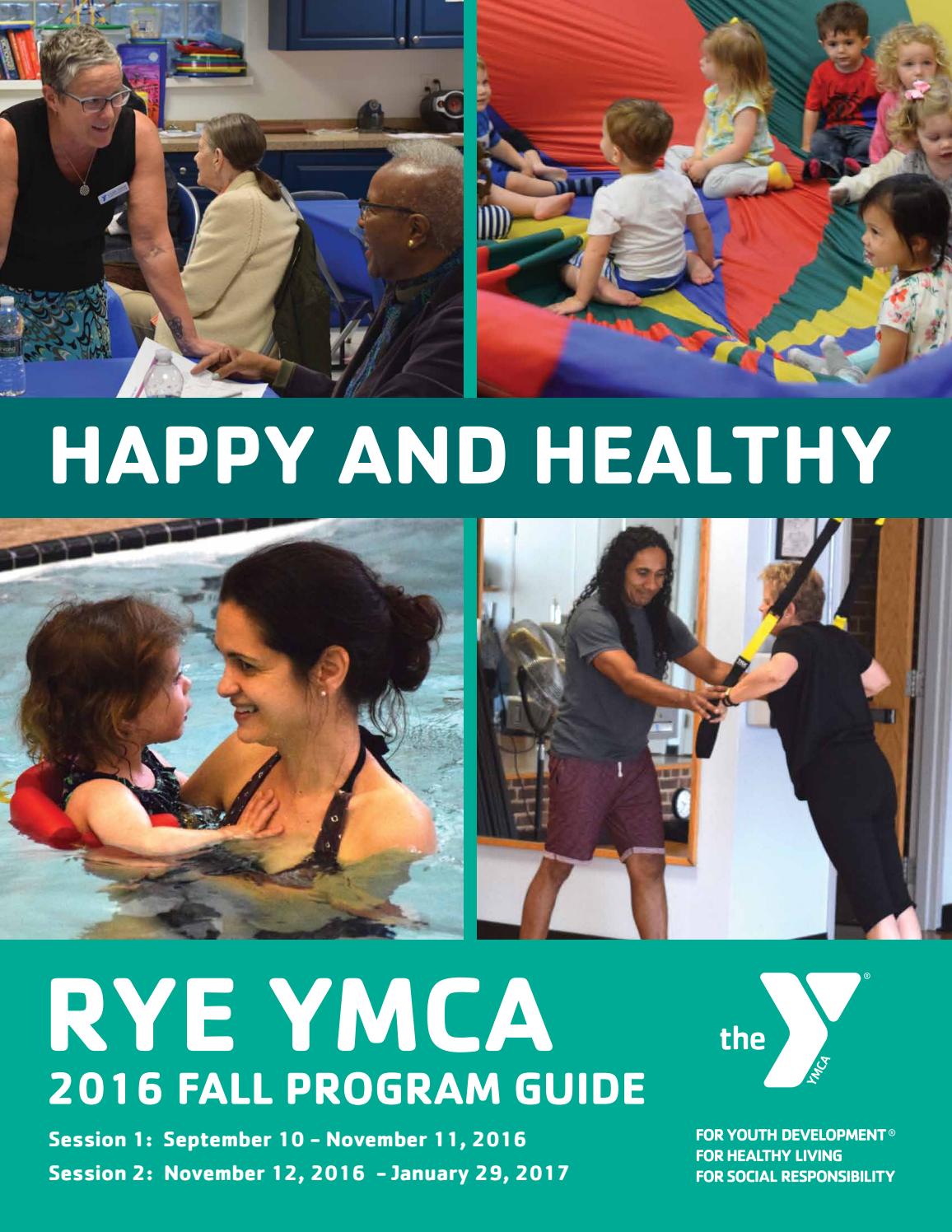Program Guide Fall 2016 by Rye YMCA - Issuu