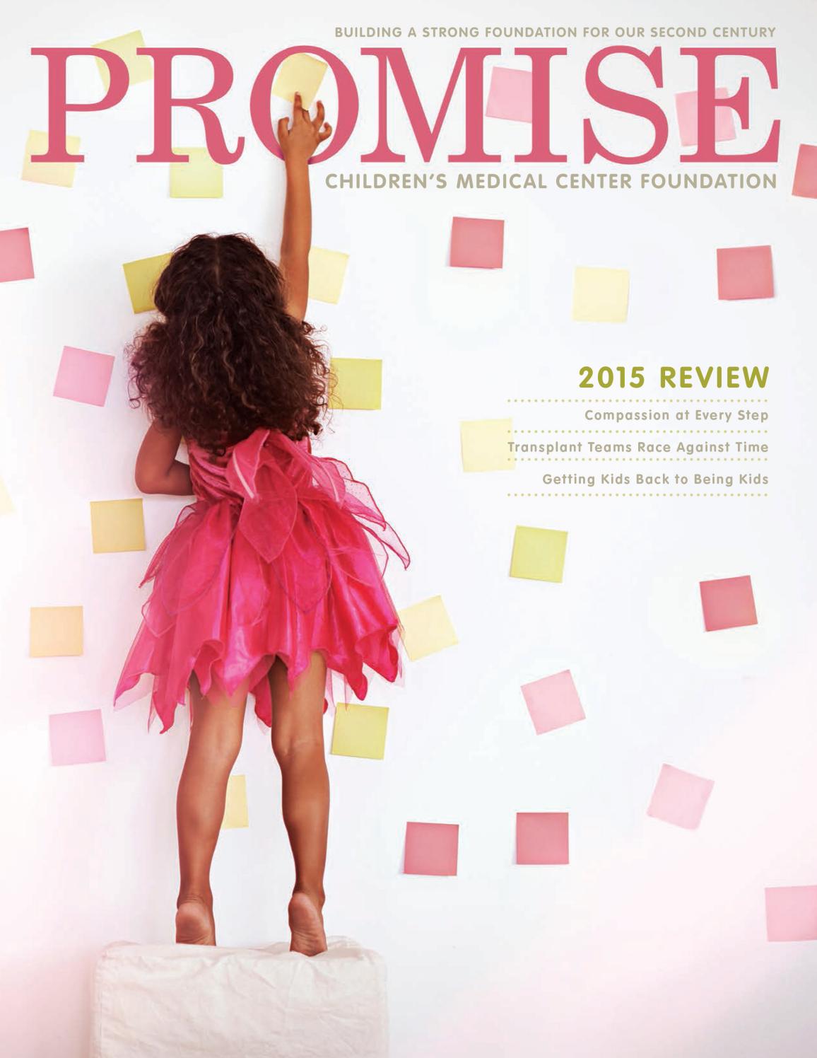 Promise Magazine - 2015 Review by Children's Medical Center Foundation ...