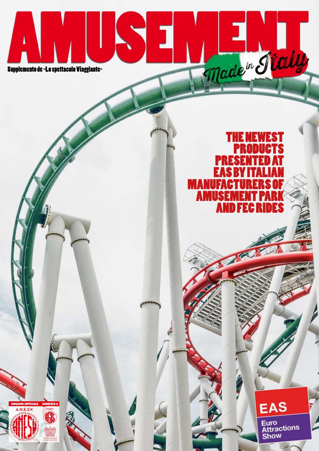 Amusement Made in Italy Speciale EAS 2016 by ANESV - Issuu