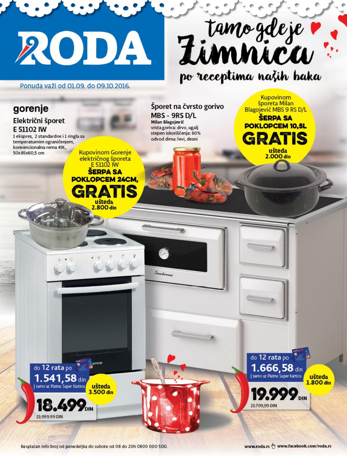 Roda katalog Zimnice od 01.09.-09.10.2016. by Catalog.rs - Issuu