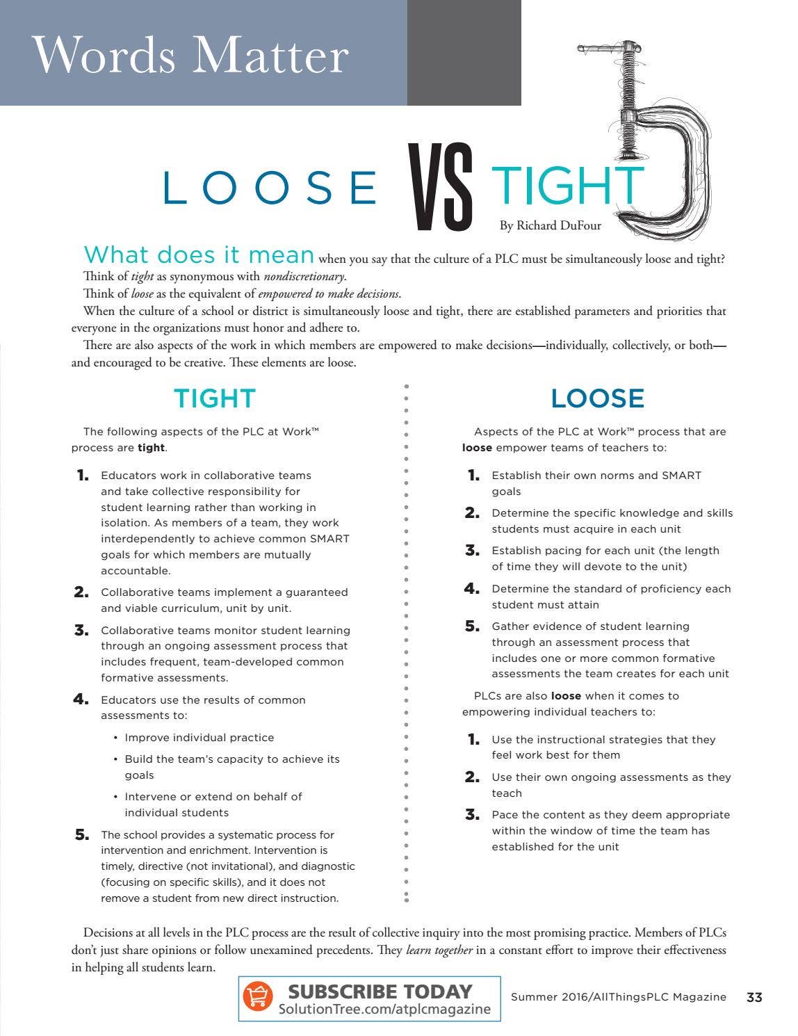 All Things PLC Magazine Preview Issue by Solution Tree - Issuu