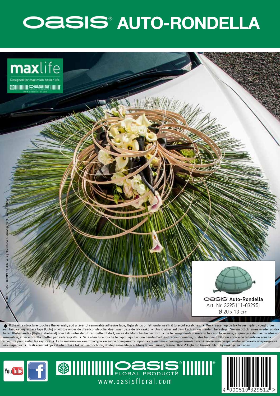 Flyer oasis auto rondella by OASIS® Floral Products - Issuu