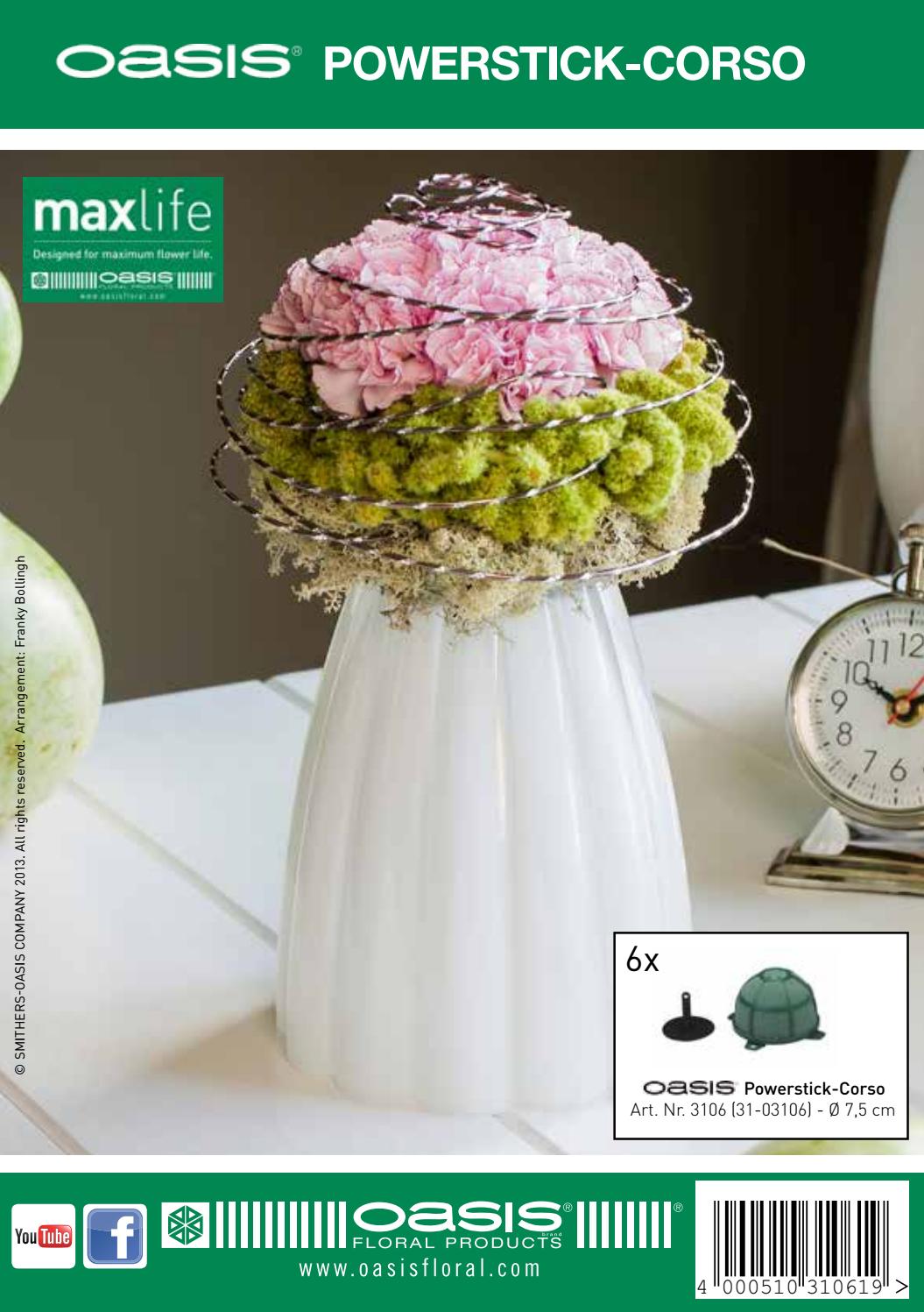 Flyer oasis powerstick corso by OASIS® Floral Products - Issuu