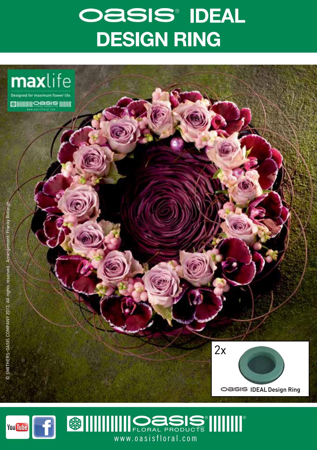 Flyer oasis ideal design ring by OASIS® Floral Products - Issuu