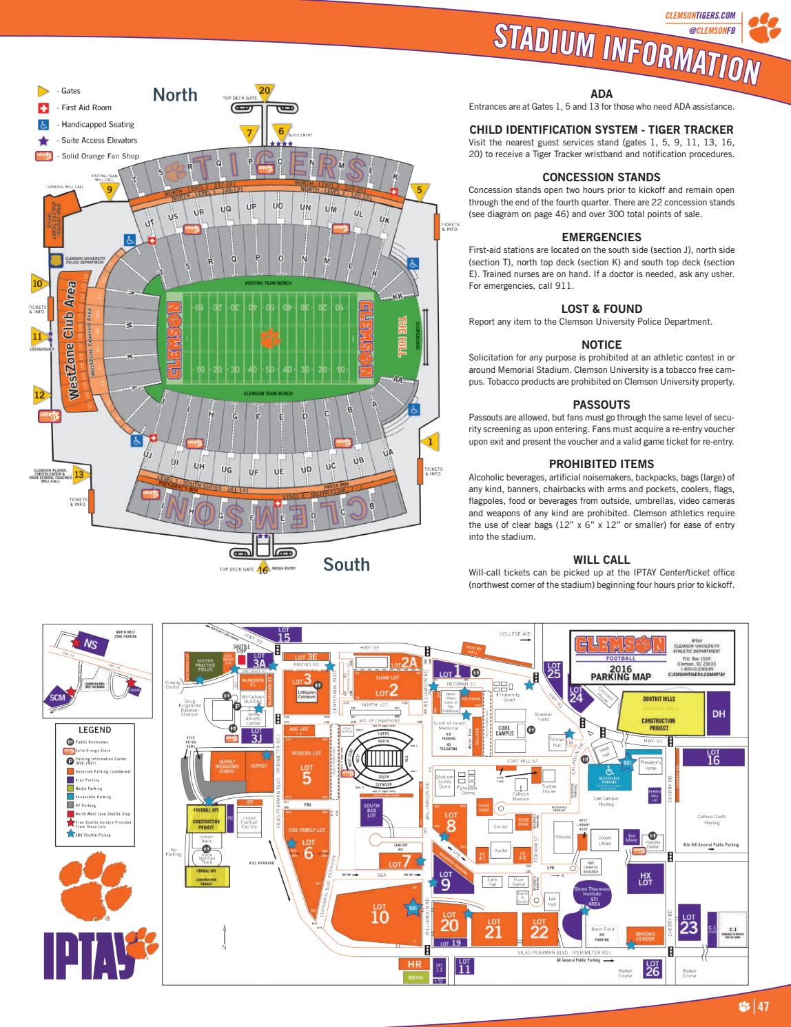 Clemson Football // 2016 SC State Gameday Program by Clemson Tigers - Issuu