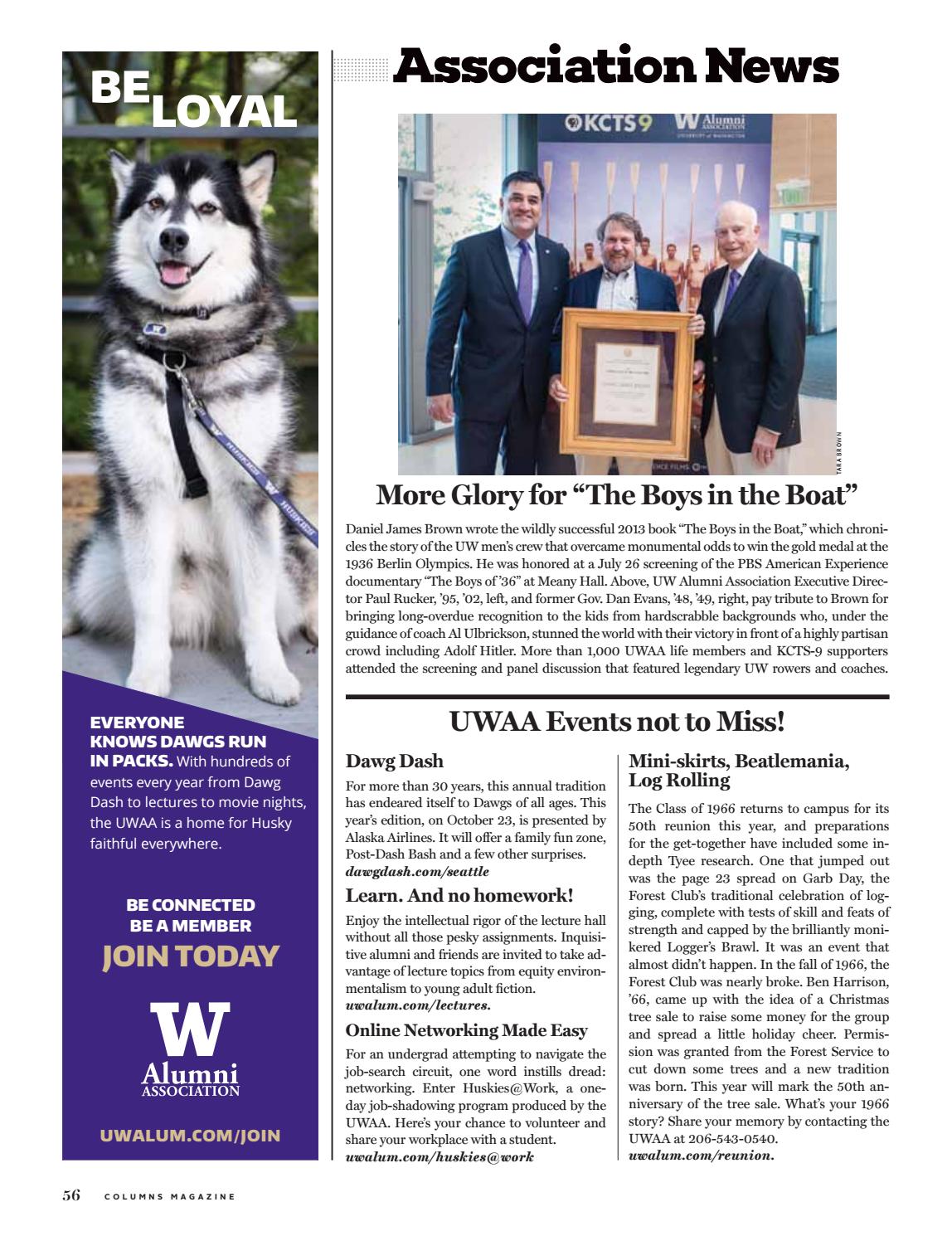 Columns - September 2016 by University of Washington Alumni Association ...