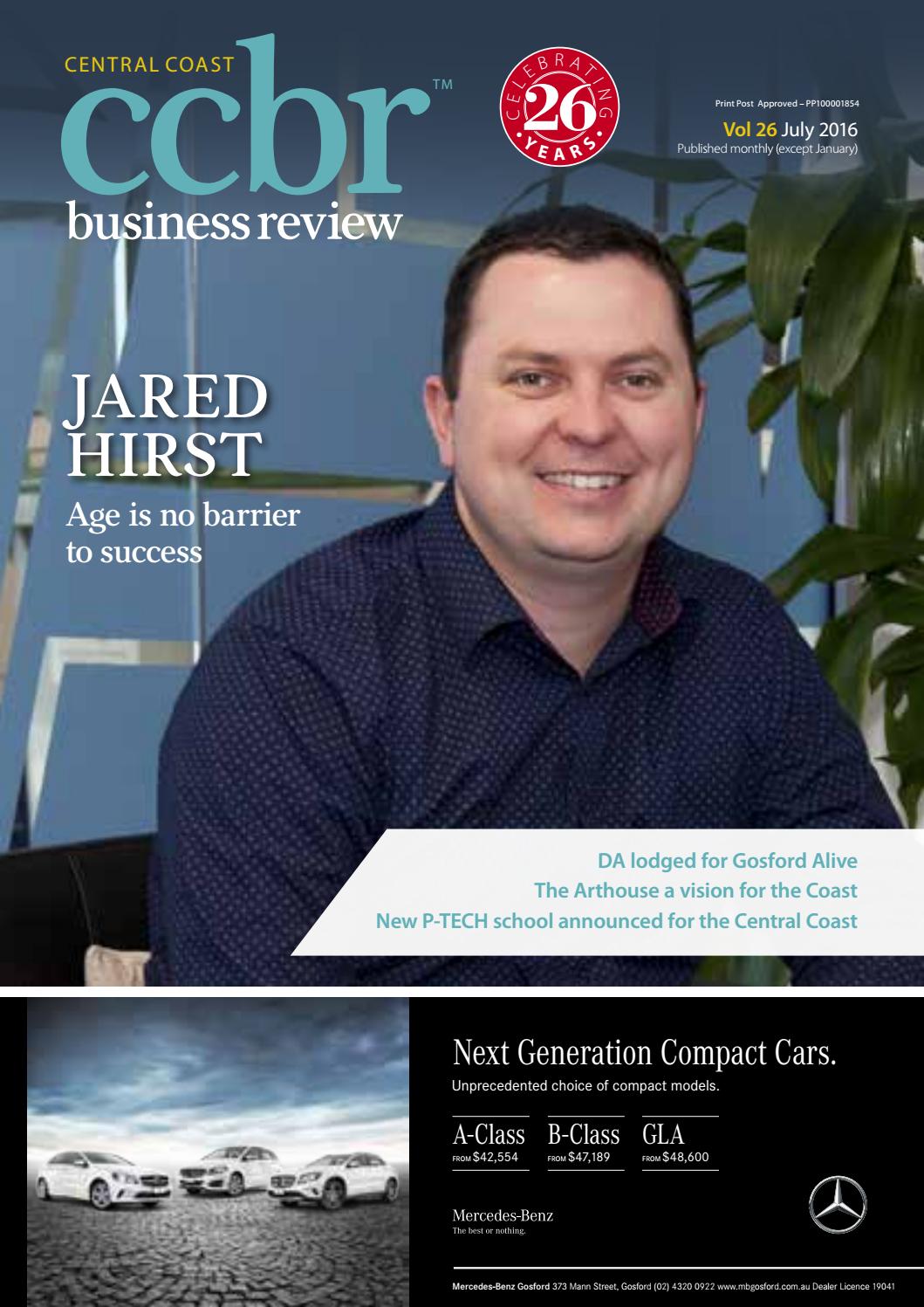 CCBR July 2016 by Central Coast Business Review - Issuu