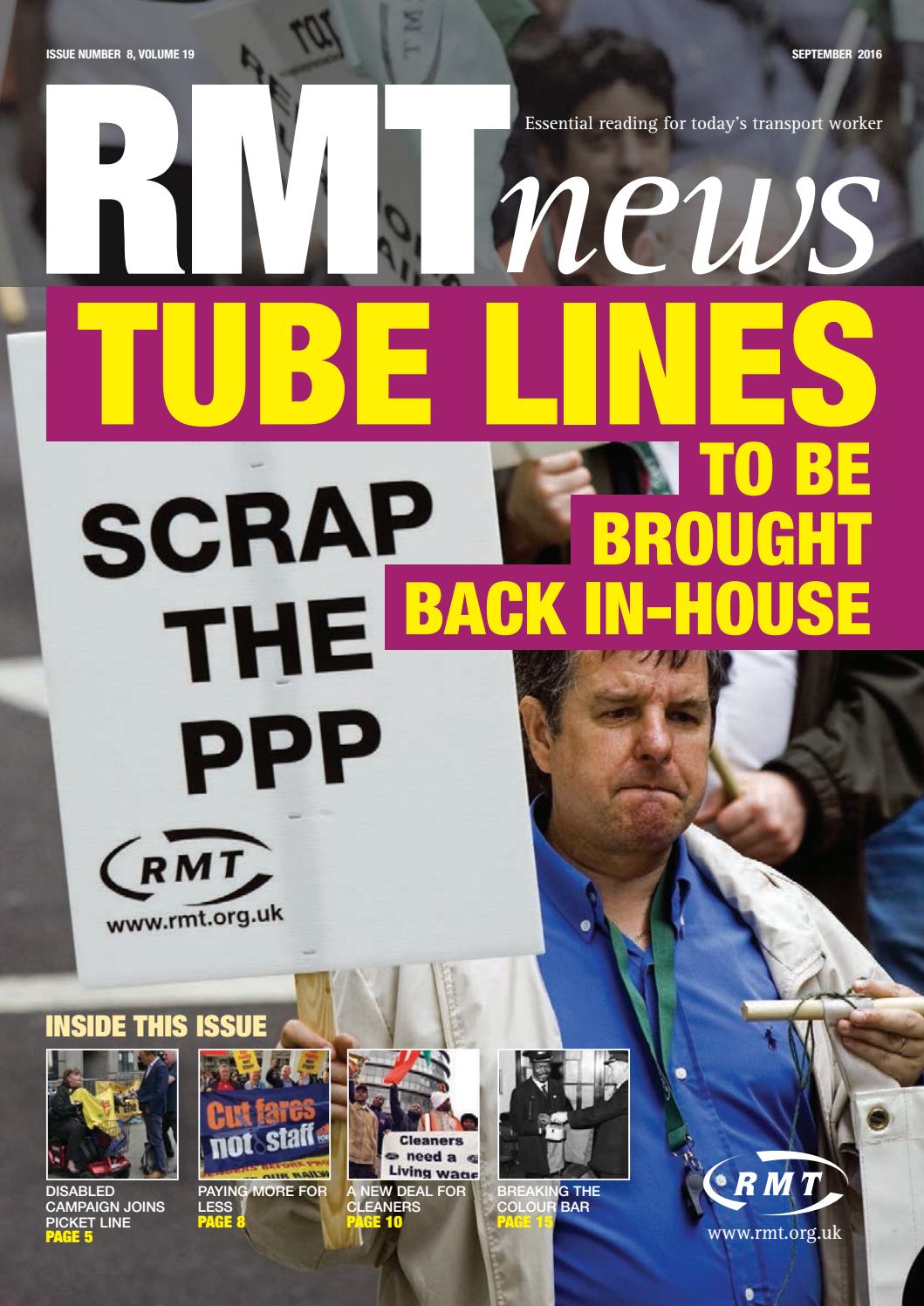 RMT News September 2016 by RMT Union - Issuu