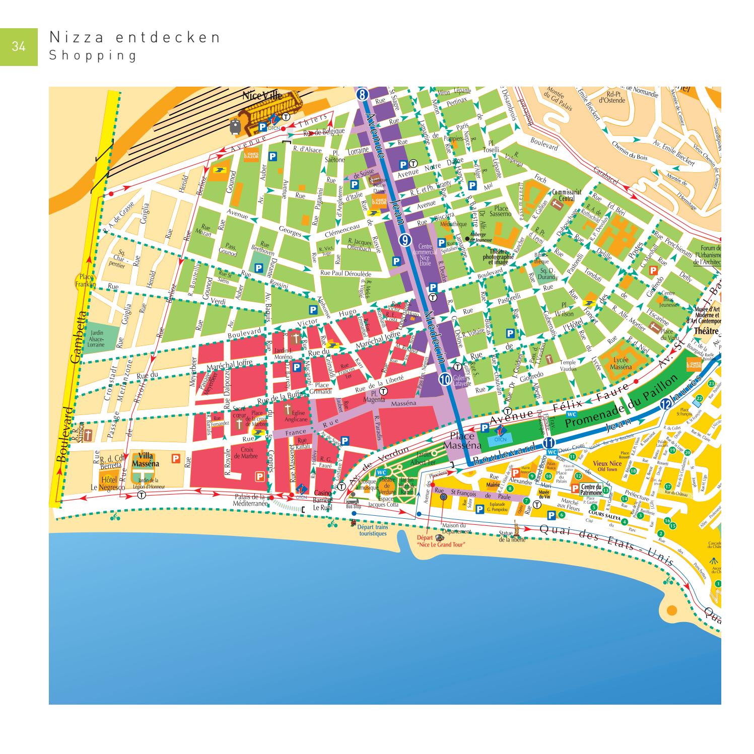 DE - Guide Pratique Nice by Office de Tourisme Métropolitain Nice Côte ...