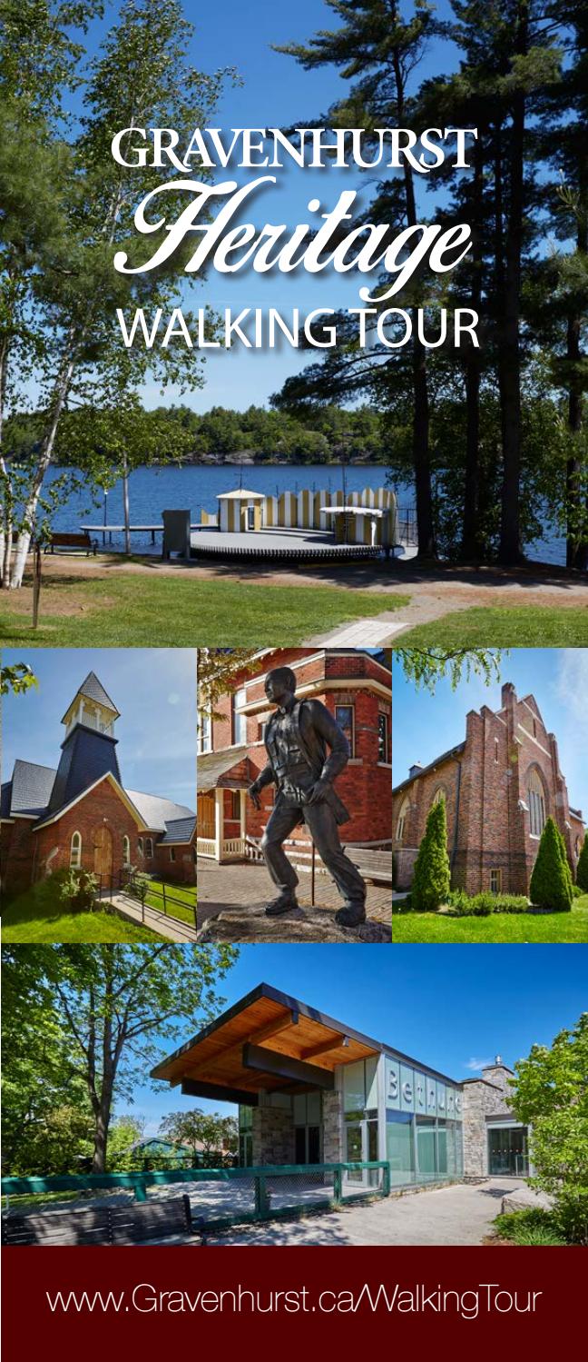 Gravenhurst Heritage Walking Tour Brochure by Town of Gravenhurst - Issuu