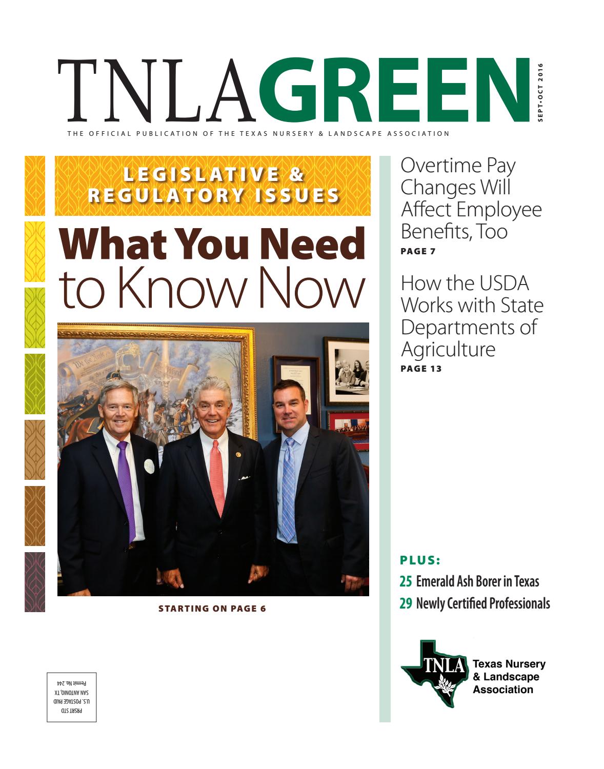 September/October TNLA GREEN Magazine by Texas Nursery & Landscape ...