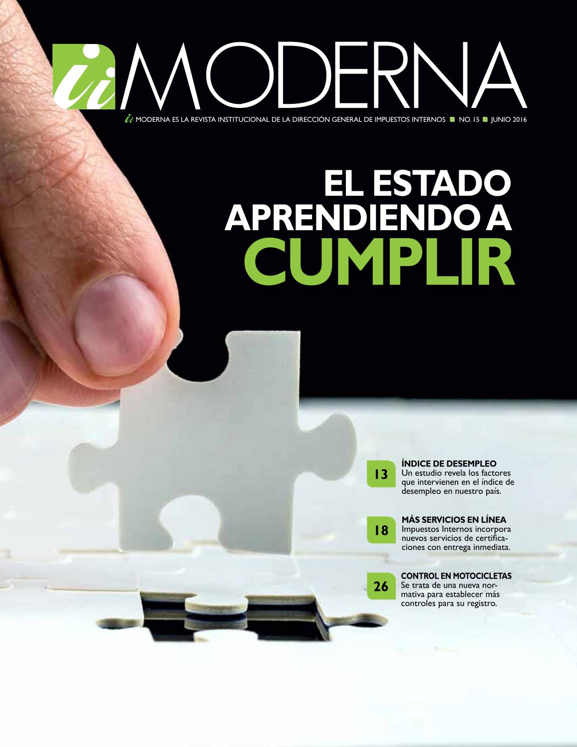 Revista ii Moderna Ed. 15 by Impuestos Internos - Issuu