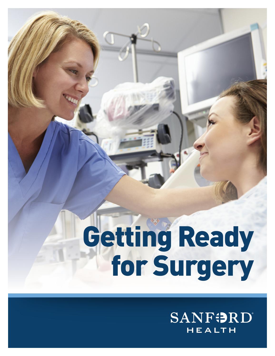 Enterprise getting ready for surgery 019009 00112 booklet by Sanford ...