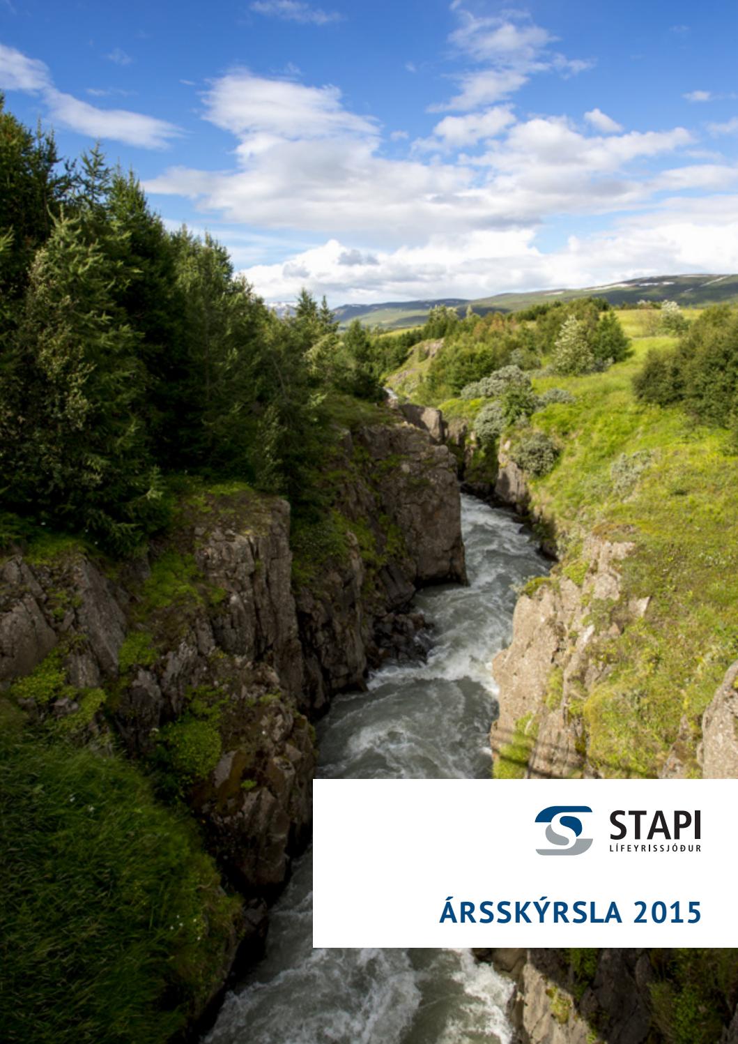 Ársskýrsla Stapa 2015 by Stapi lífeyrissjóður - Issuu