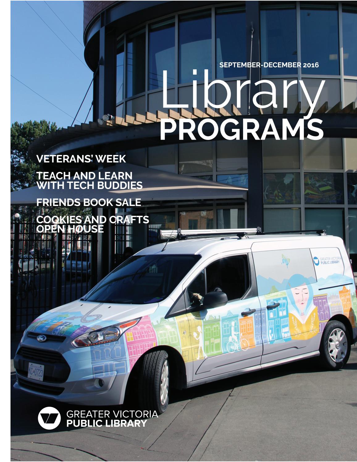 GVPL Program Guide | Fall 2016 by Greater Victoria Public Library - Issuu