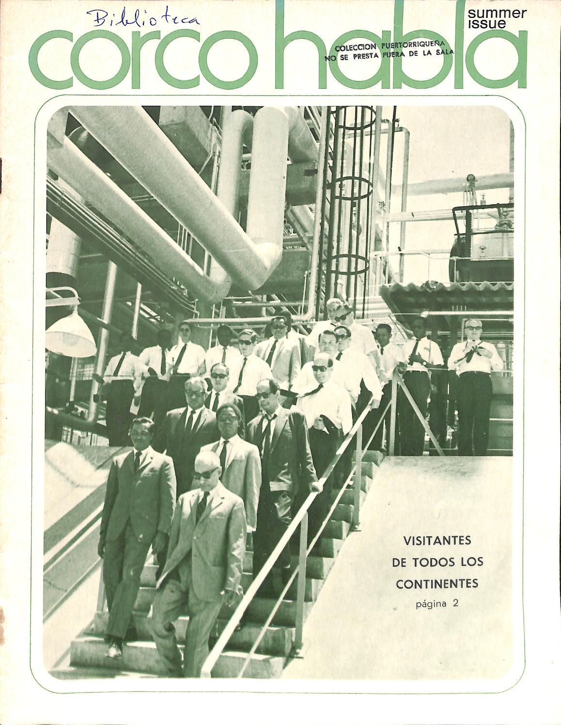 Corco Habla (1968) by La Colección Puertorriqueña - Issuu