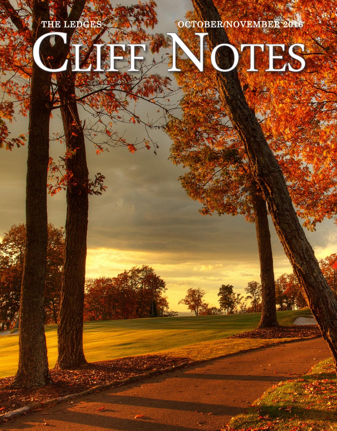 October November 2016 Cliff Notes by The Ledges - Issuu