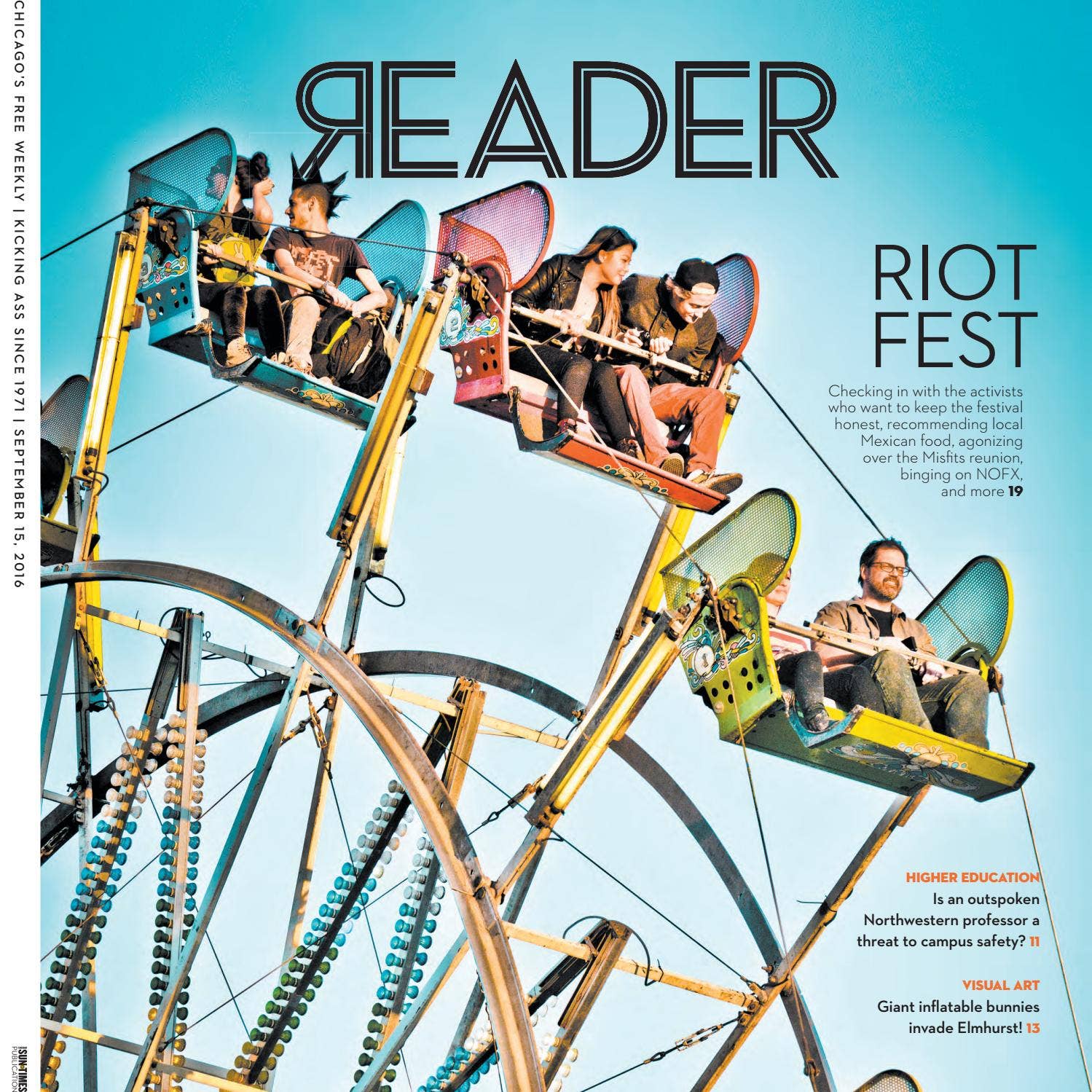 Chicago Reader: print issue of September 15, 2016 (Volume 45, Number 49 ...