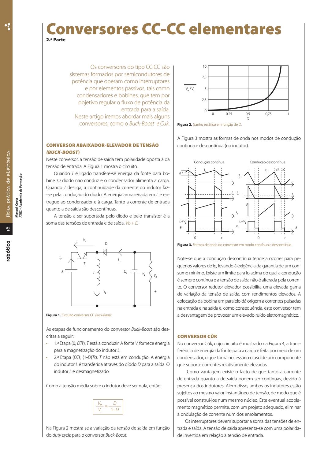 Conversores CC-CC elementares – 2ªparte by cie - Issuu